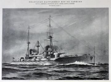 Brazilian Battleship Rio De Janeiro - Graces Guide