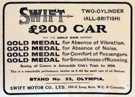 Swift Motor Co: Cars - Graces Guide