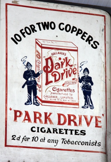 Park Drive Cigarettes - Graces Guide