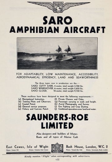 Saunders-Roe - Graces Guide