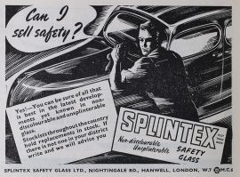 Splintex Safety Glass - Graces Guide