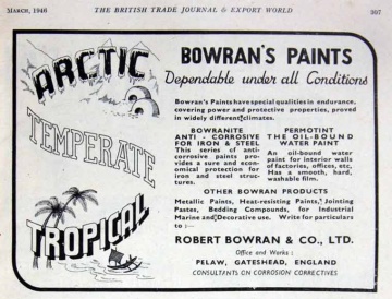 Robert Bowran and Co (1934) - Graces Guide