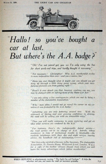 The AA - Graces Guide