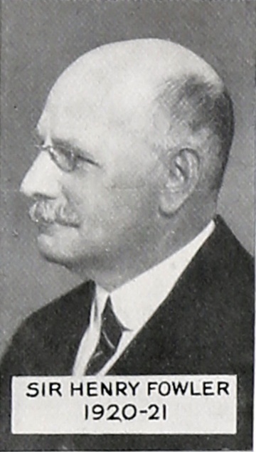 Henry Fowler - Graces Guide