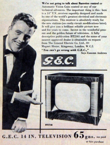 GEC: Radio and Television - Graces Guide