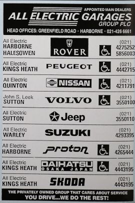 All Electric Garages - Graces Guide
