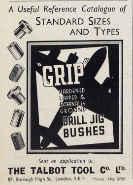 Talbot Tool Co - Graces Guide