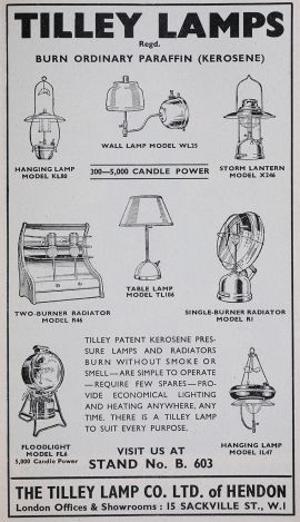 Tilley Lamp Co - Graces Guide
