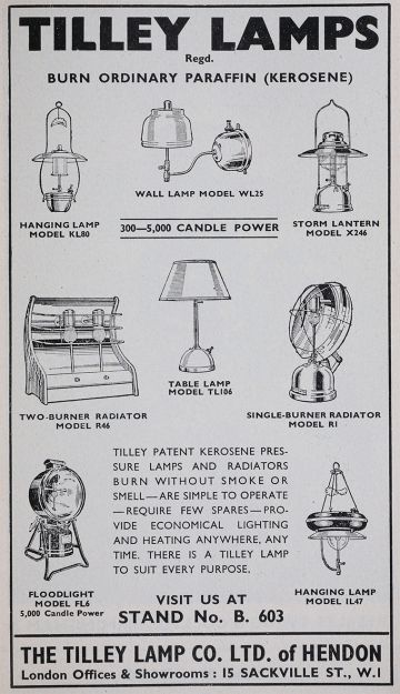 Tilley Lamp Co - Graces Guide