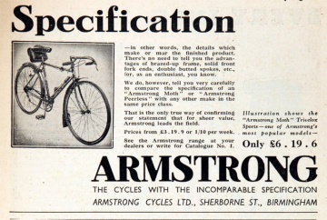 Armstrong Cycles - Graces Guide