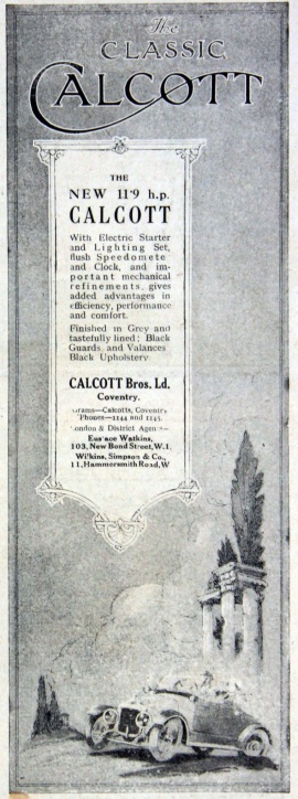 Calcott Brothers - Graces Guide