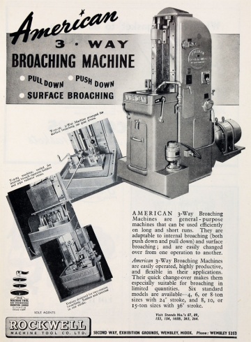 Rockwell Machine Tool Co - Graces Guide