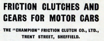 Champion Friction Clutch Co - Graces Guide