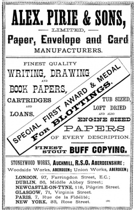 Alexander Pirie and Sons - Graces Guide