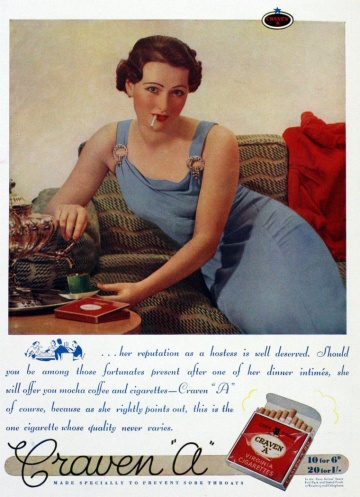 Craven A Cigarettes - Graces Guide