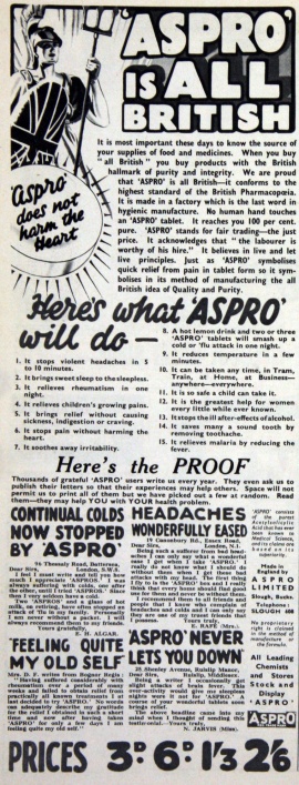 Aspro - Graces Guide