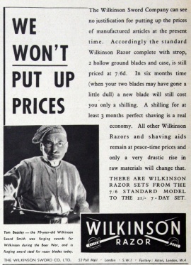 Wilkinson Sword - Graces Guide