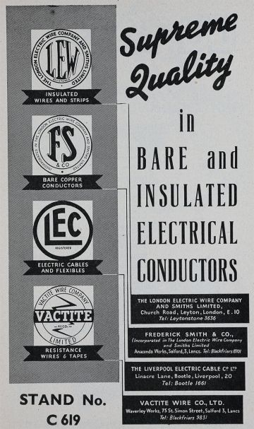 London Electric Wire Co and Smiths - Graces Guide