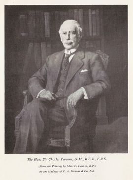 Charles Algernon Parsons - Graces Guide