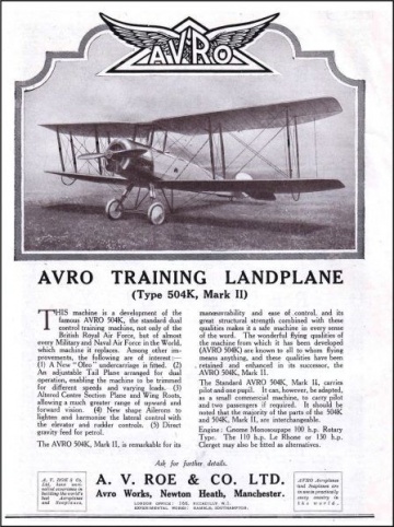 Avro: 504 - Graces Guide