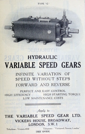 Variable Speed Gear - Graces Guide
