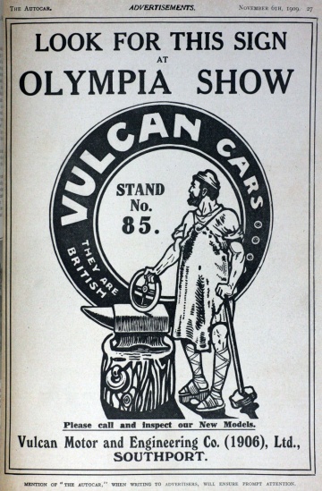 Vulcan Motor and Engineering Co - Graces Guide