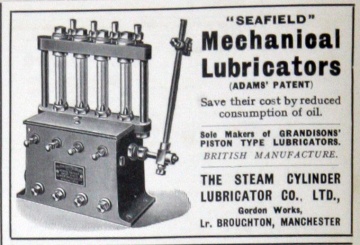 The Steam Cylinder Lubricator Co - Graces Guide