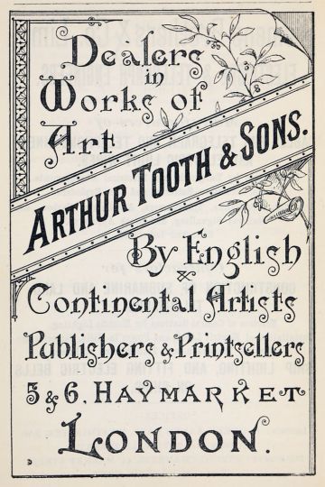 Arthur Tooth and Sons - Graces Guide