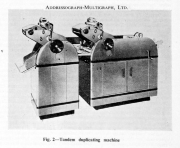 Addressograph-Multigraph - Graces Guide