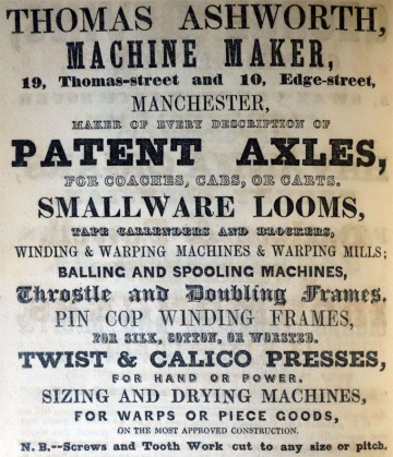 Thomas Ashworth - Graces Guide