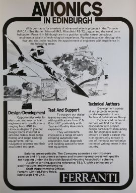 Ferranti: Defence - Graces Guide