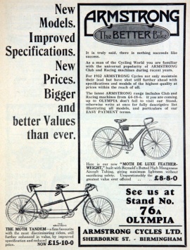 Armstrong Cycles - Graces Guide