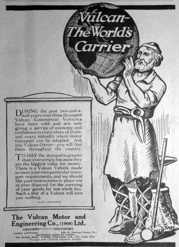 Vulcan Motor and Engineering Co: Lorries - Graces Guide