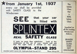 Splintex Safety Glass - Graces Guide