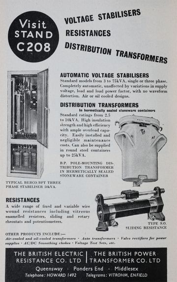 British Power Transformer Co - Graces Guide