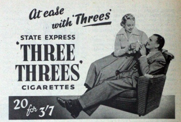 Three Threes Cigarettes - Graces Guide