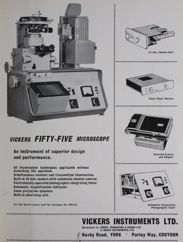 Vickers Instruments - Graces Guide