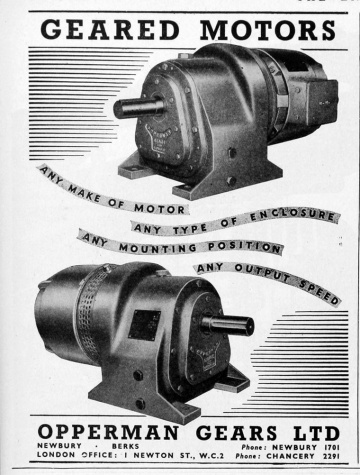 Opperman Gears - Graces Guide