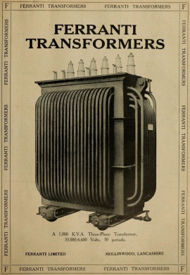Ferranti: Transformers - Graces Guide