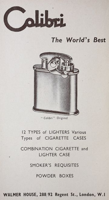 Colibri Lighters - Graces Guide