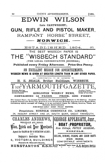 Edwin Wilson - Graces Guide