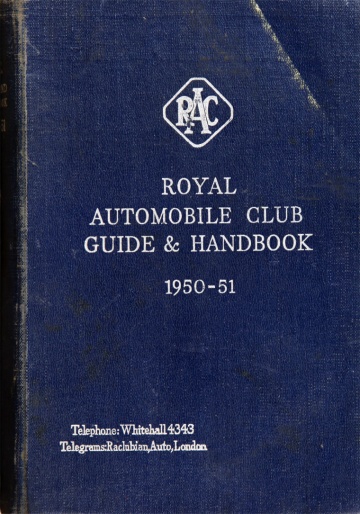 Royal Automobile Club (RAC) Guide and Handbook - Graces Guide