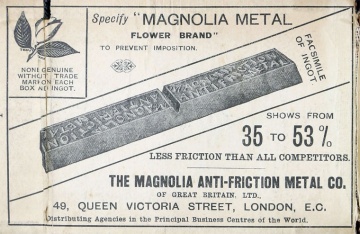 Magnolia Anti-Friction Metal Company of Great Britain - Graces Guide