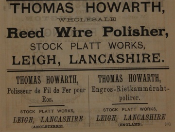 Thomas Howarth (Leigh) - Graces Guide