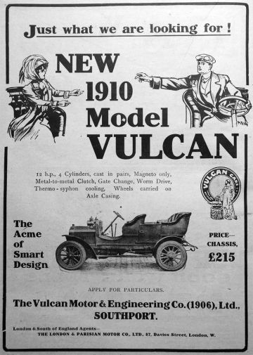 Vulcan Motor and Engineering Co - Graces Guide