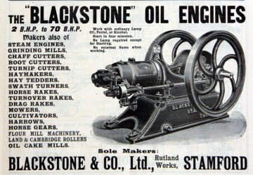 Blackstone and Co: Engines - Graces Guide