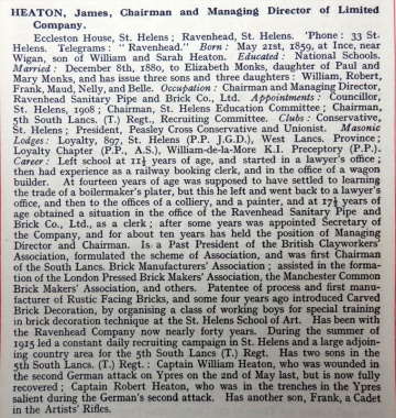 James Heaton - Graces Guide