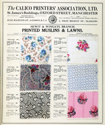 Calico Printers Association - Graces Guide