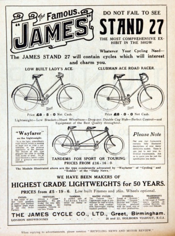 James Cycle Co - Graces Guide