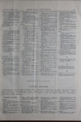 Engineering 1944 Jul-Dec: Index: Patent Record - Graces Guide